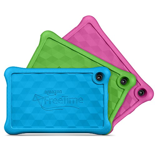 Fire Kids Edition Tablet, 7" Display, Wi-Fi, 16 GB, Pink Kid-Proof Cas